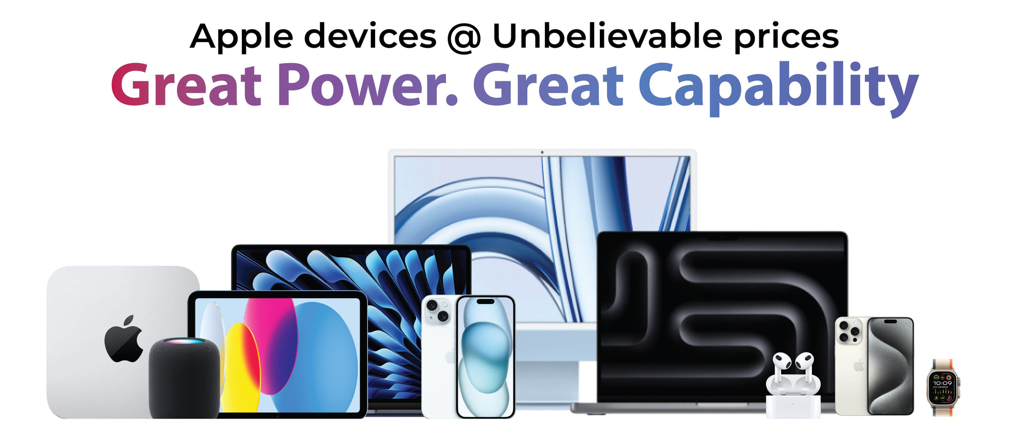 QuickTech is Apple Authorised Distributors partner for Apple Business.